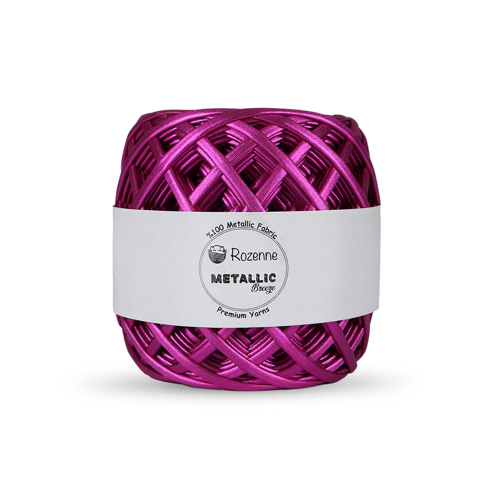 Rozenne Metallic Breeze Super Metallic Knitting Yarn Collection ...